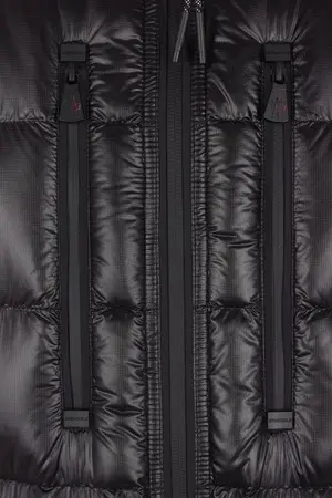 Moncler Orres Logo Patch Jacket - Black