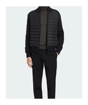 Canada Goose Hybridge Padded Panel Knit Jacket