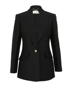 Zimmermann Single-button Notched Lapel Blazer