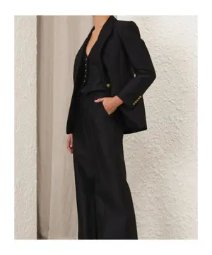 Zimmermann Single-button Notched Lapel Blazer