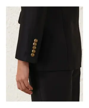 Zimmermann Single-button Notched Lapel Blazer