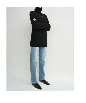 TOTEME Roll Neck Long Sleeved Jumper - Black