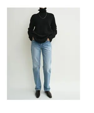 TOTEME Roll Neck Long Sleeved Jumper - Black