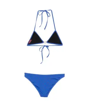Gucci Printed Gg Stretch Jersey Bikini