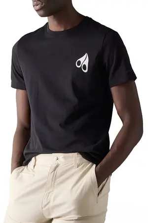 Moose Knuckles Log-printed Crewneck T-shirt