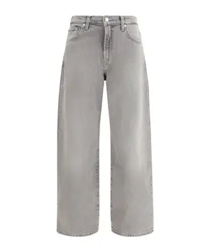 7 For All Mankind Bonnie Baggy Jeans - Gray