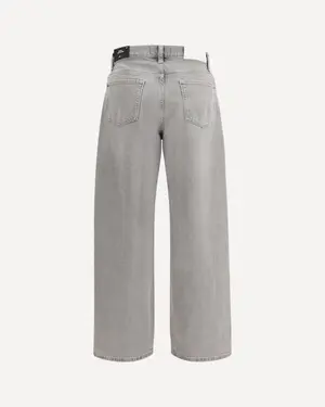 7 For All Mankind Bonnie Baggy Jeans - Gray