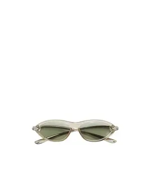 Bottega Veneta Knot Cat Eye Sunglasses - Beige