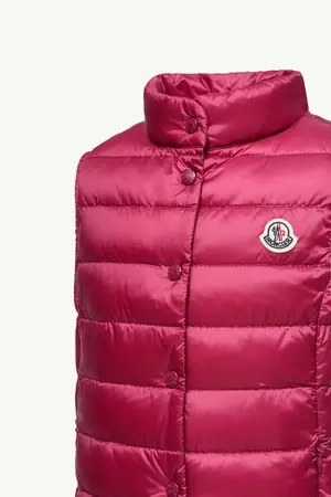 Moncler Liane Packable Down Vest - Raspberry Powder