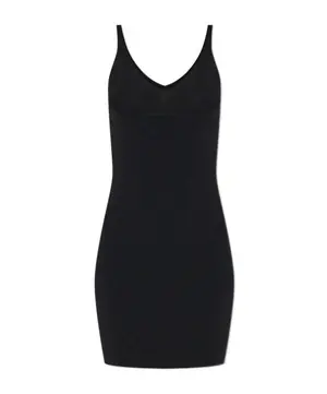 Isabel Marant Étoile Ribbed V-neck Mini Dress