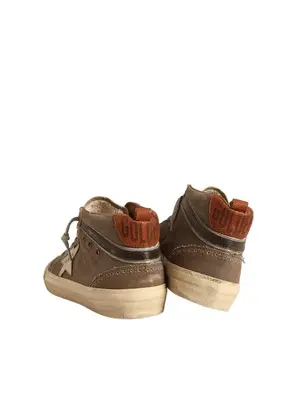 GOLDEN GOOSE Star Mid-top Sneakers - Nude