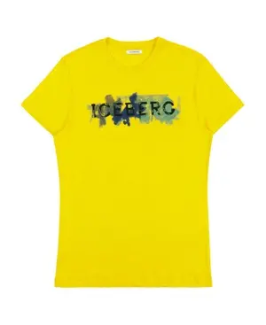 Iceberg Printed T-shirt - Yellow