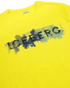Iceberg Printed T-shirt - Yellow