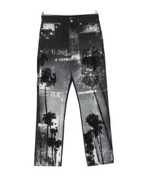 Purple Brand Button Detailed Bottoms For Men