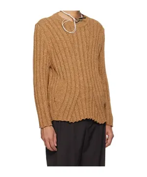 KIKO KOSTADINOV Kada Knit Sweater - Ochre Melange