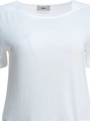 Herno T-shirt Midi Dress With Fitted Waist And Flared Hem - No