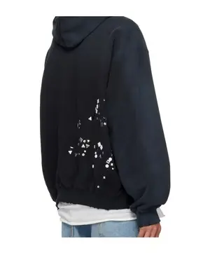 Mihara Yasuhiro Distressed Embellished Hoodie