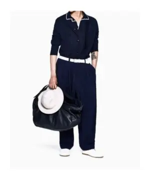 Giorgio Armani Logo Embroidered Knitted Polo Shirt