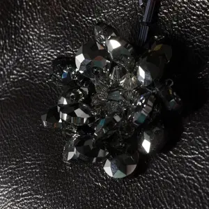 Miu Miu Beaded Tassel Tote Bag
