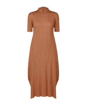 Mock Neck Day Dresses