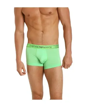 Emporio Armani Logo Detail Panties - Brown