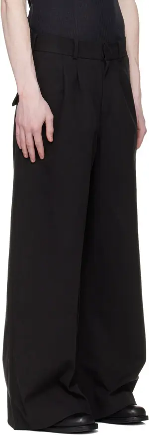 ENTIRE STUDIOS Dinch Pleated Wide Leg Trousers