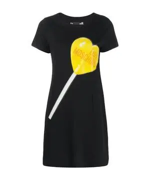 Moschino Lollipop Print T-shirt Dress