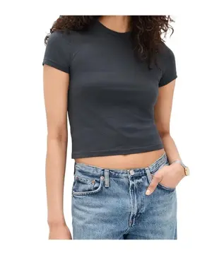 SLVRLAKE Short-sleeved Crew Neck T-shirt