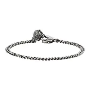 Alexander McQueen Skull Pendant Bracelet