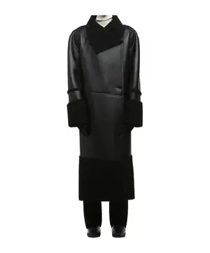 ENTIRE STUDIOS Shearling Long Coat