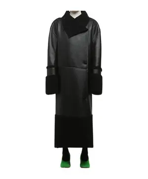 ENTIRE STUDIOS Shearling Long Coat