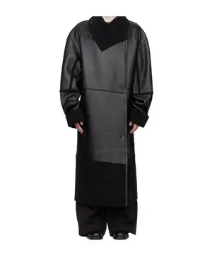 ENTIRE STUDIOS Shearling Long Coat