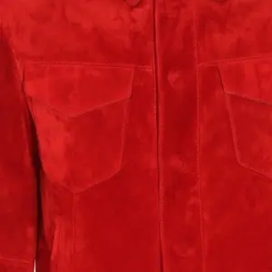 TOM FORD Snap Front Jacket - Red