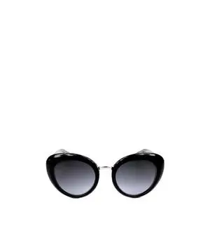 Gucci Round Frame Sunglasses - Black