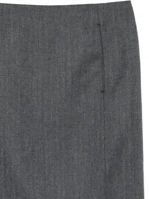 ENTIRE STUDIOS Slit-detail Midi Skirt