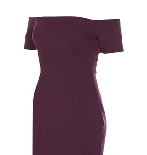 Solace Off-shoulder Maxi Dress With Slit Detail