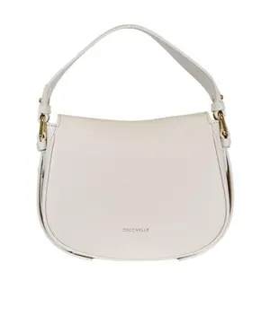 COCCINELLE Mavery Flap Shoulder Bag - White