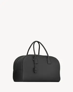 Saint Laurent Medium Bowling Duffle Bag - Black