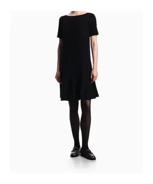 Emporio Armani Short-sleeve Flared Dress