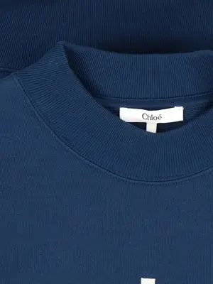 Chloé Logo Sweatshirt - Blue