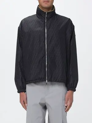 Fendi Ff Jacquard Zipped Reversible Windbreaker - Black