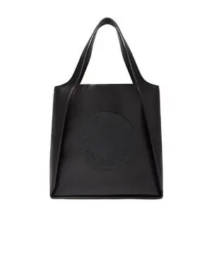 Stella McCartney Logo Perforated Tote Bag