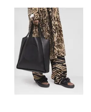 Stella McCartney Logo Perforated Tote Bag