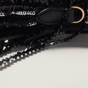Miu Miu Sequined Fringe Handbag
