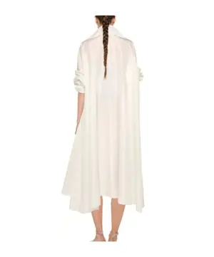 Norma Kamali Oversized Shirt Dress