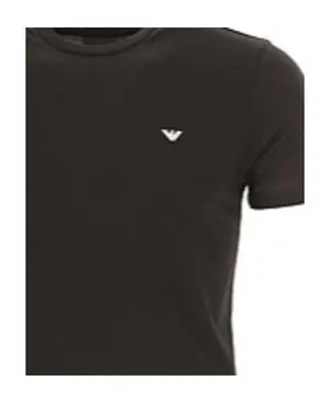 Emporio Armani Logo T-shirt - Black