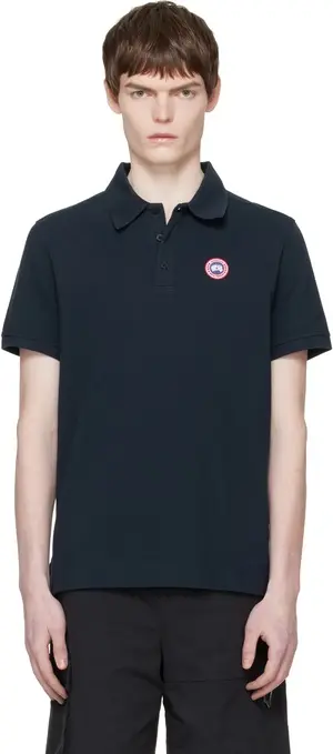 Canada Goose Short-sleeve Polo Shirt - Blue