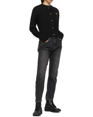 Kenzo Tiger Embroidered Cardigan
