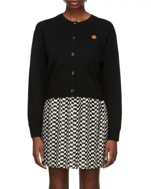 Kenzo Tiger Embroidered Cardigan