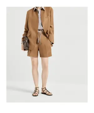 Brunello Cucinelli Tailored Pleat Shorts